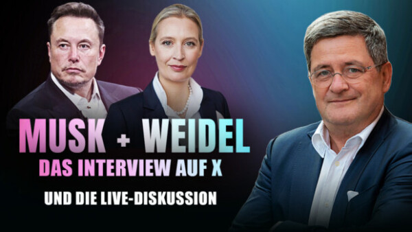 Wenn der Elon mit der Alice einmal X-Spaced: Freut euch, Kinder!