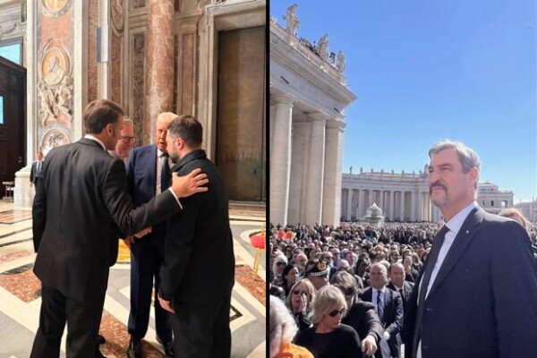 Markus Söder in Rom: Der Bedeutungsverlust Deutschlands in Bildern